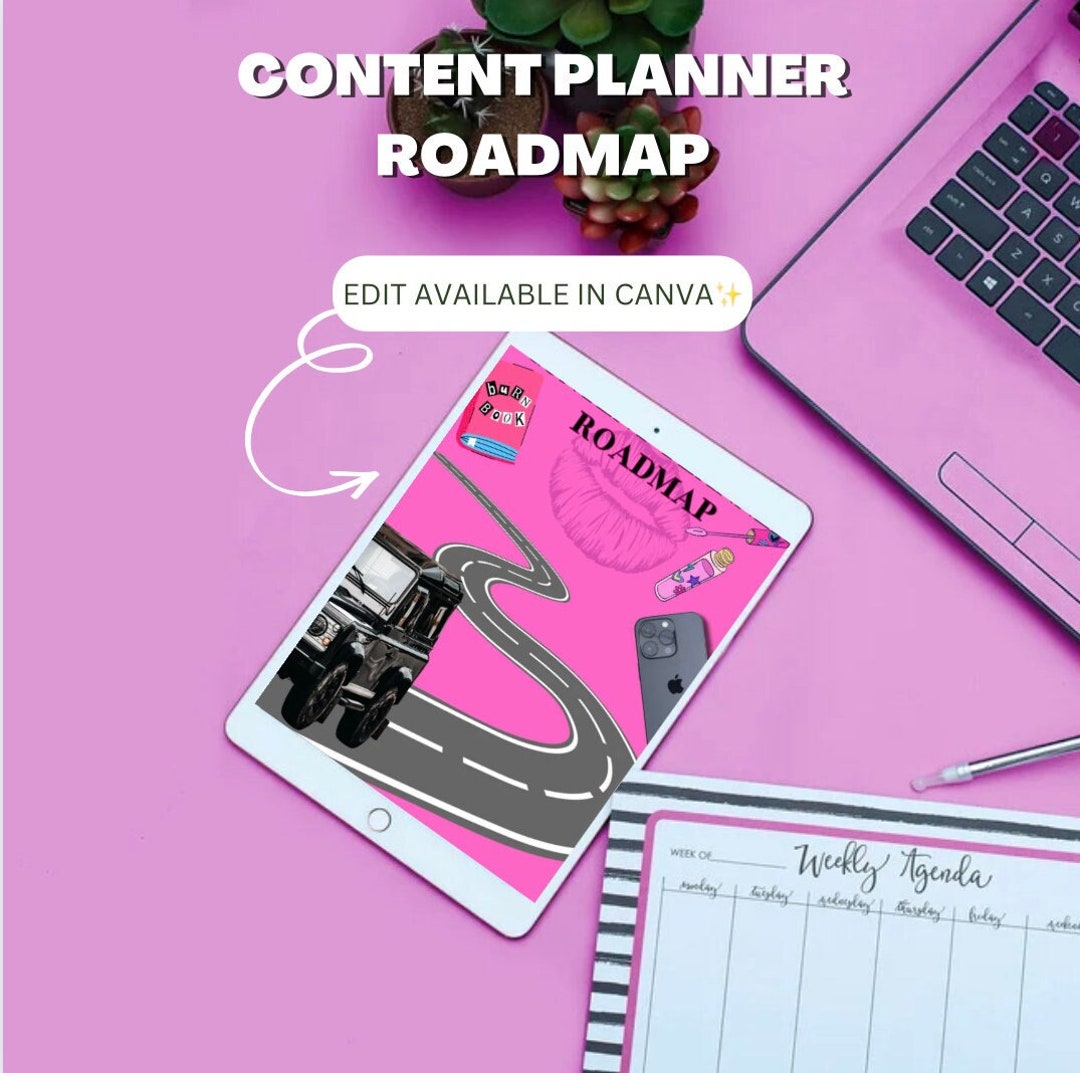 CONTENT PLANNER ROADMAP - Etsy