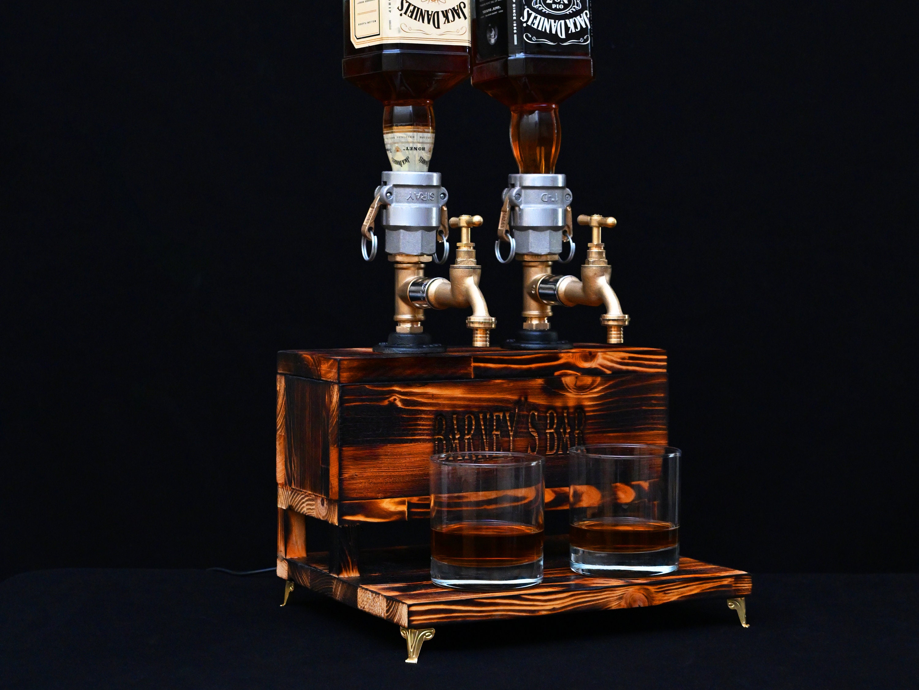 Whiskey Dispenser With RGB, Personalized Dispenser, Liquor Dispenser ...