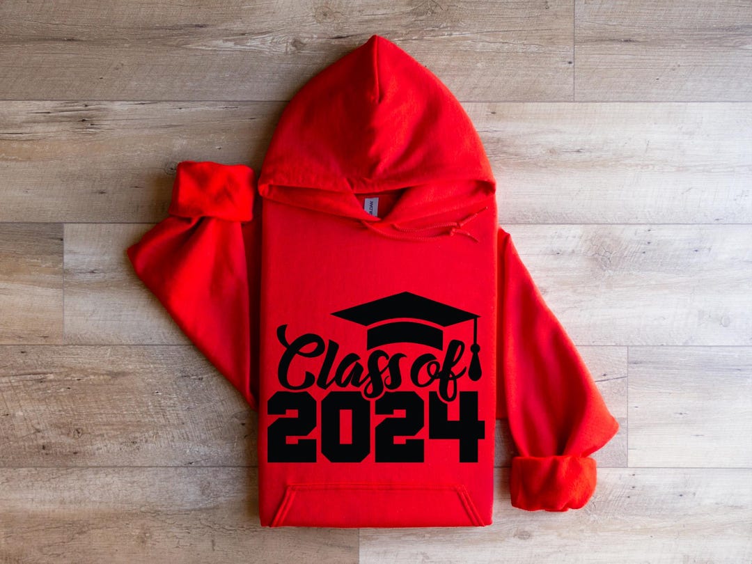Class of 2024 Graduation Hoodie, Custom Class of 2024 Graduate Sweater ...