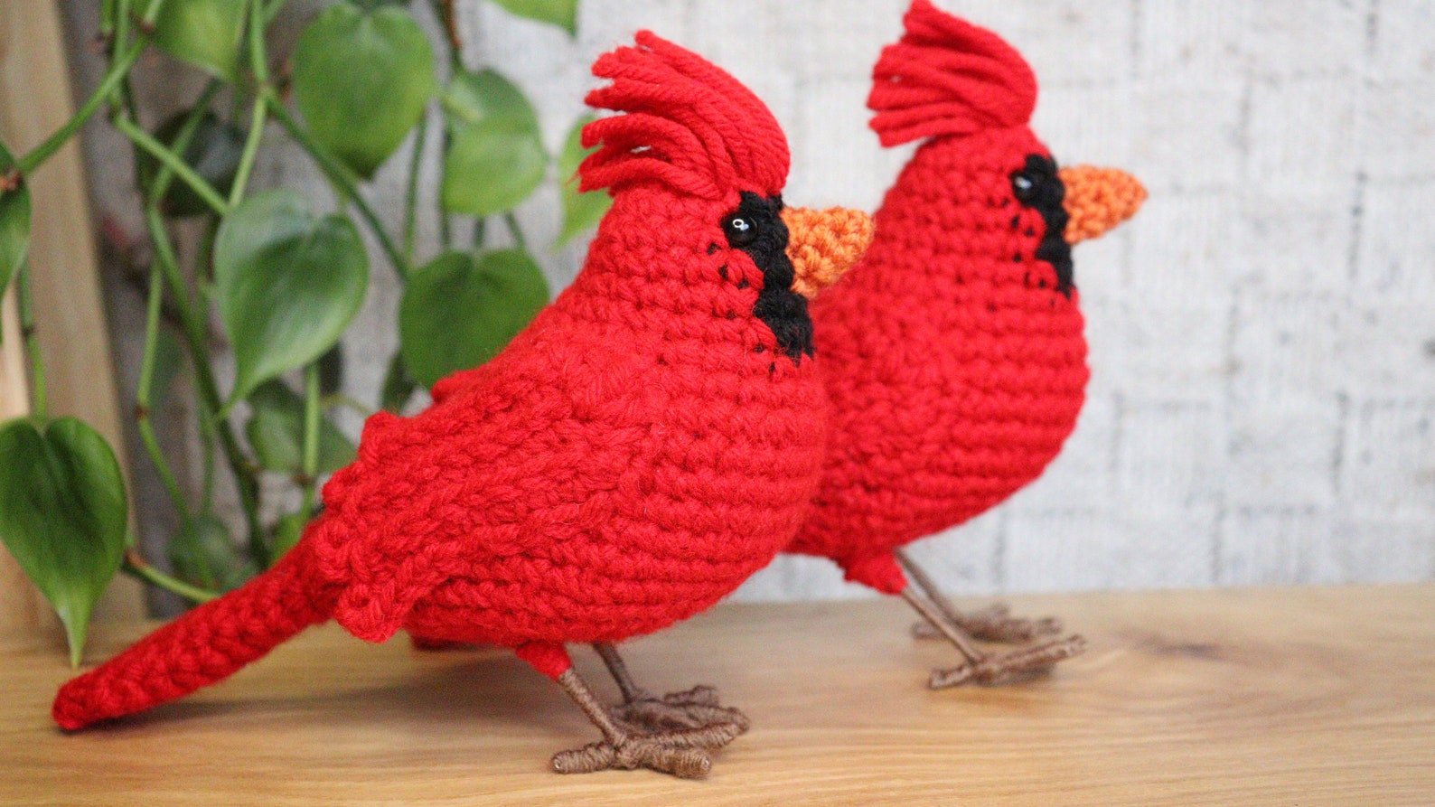 Cardinal Crochet Amigurumi Pattern PDF Realistic Cardinal - Etsy