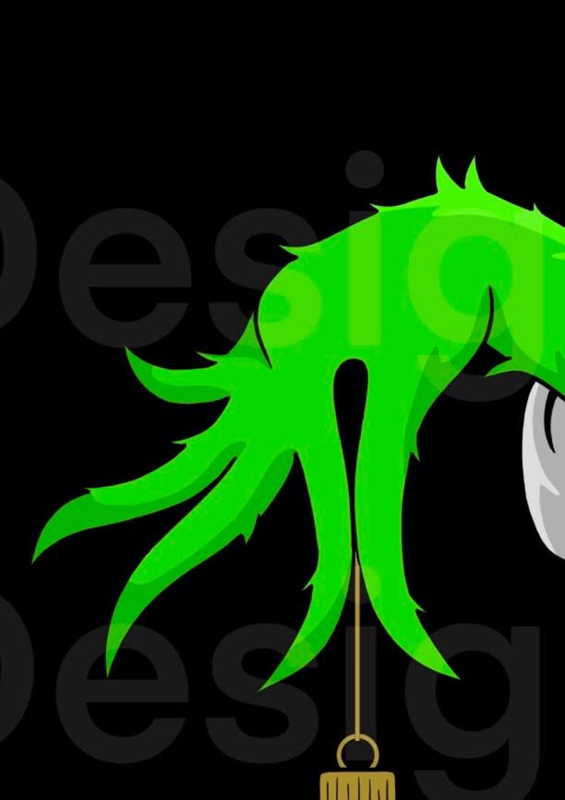 Grinch Hand Digital Download - Etsy