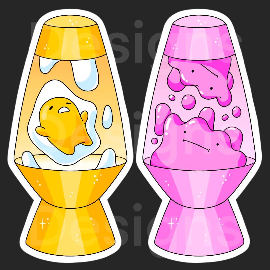 Stickers - Kawaii Lava Lamp Stickers Digital Download for Decor ...