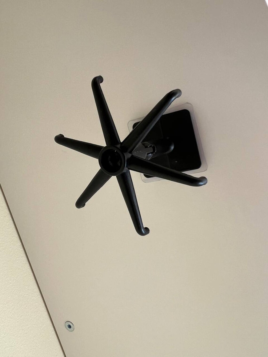 360-degree Rotating Wall-mounted Kitchen Cutlery Rack, 6-claw Hook ...