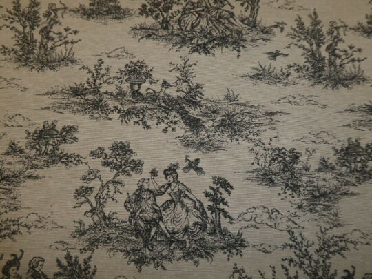 Toile De Jouy Tablecloth , Vintage Tablecloth , French Tablecloth ...