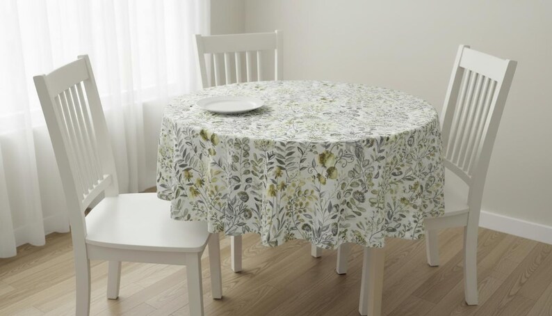 Wildflower Floral Tablecloth , Ashley Wilde Whitwell Buttercup ...