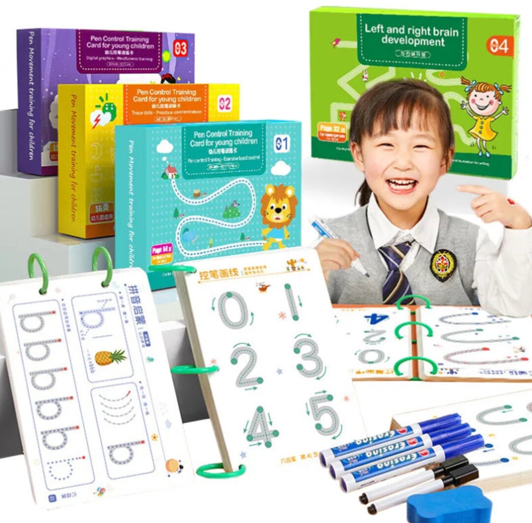 Drawing Toy Pen Control (color Shape Math Match Game) - Etsy