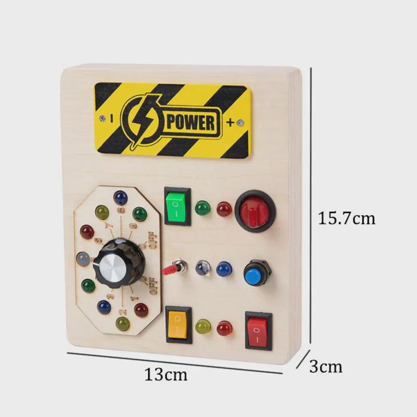 Montessori Busy Board With LED Light - Etsy