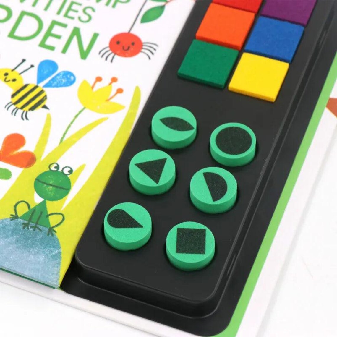 Fingerprinting Books With Rubber Stamps Pad - Etsy