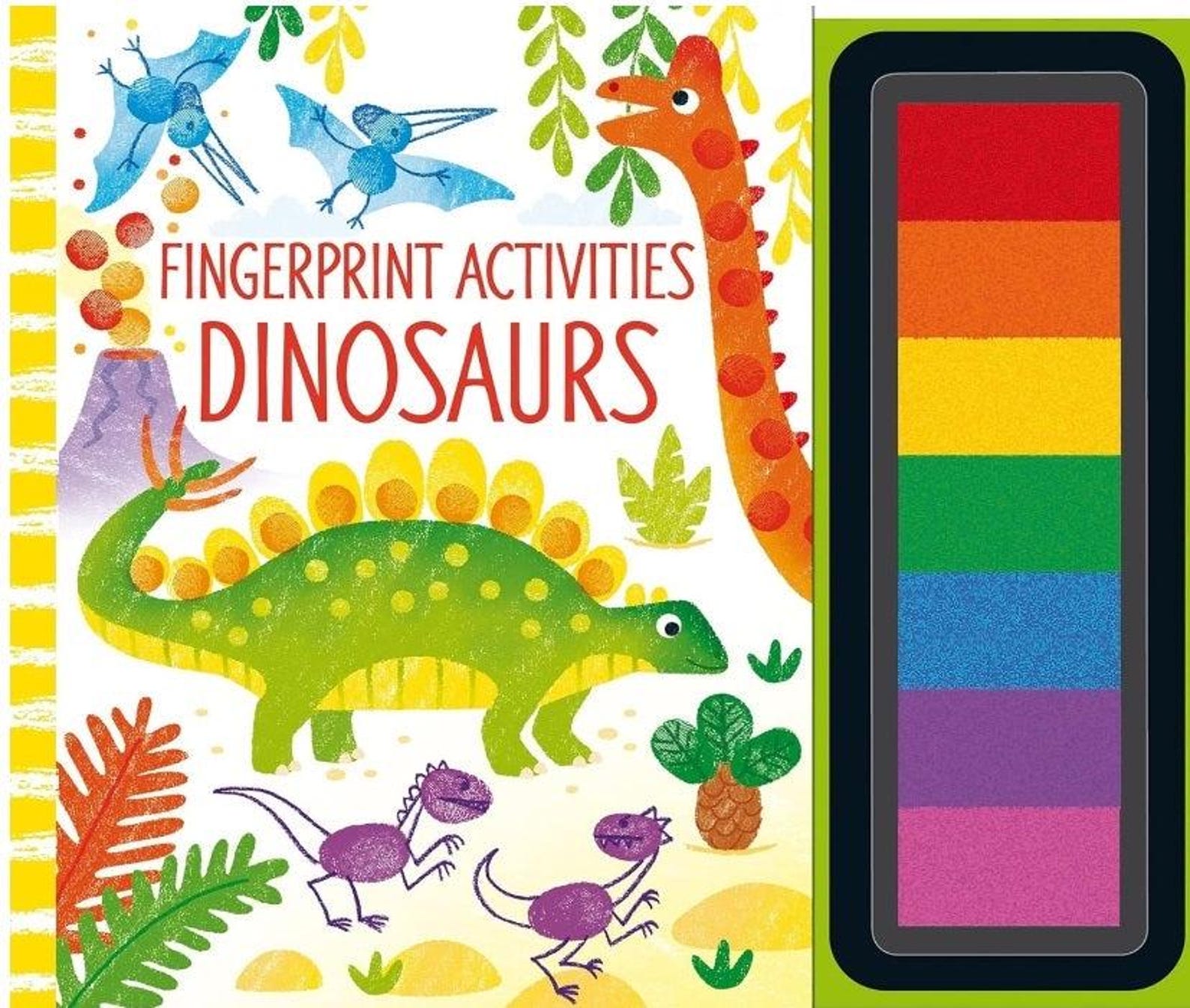 Fingerprinting Books With Rubber Stamps Pad - Etsy