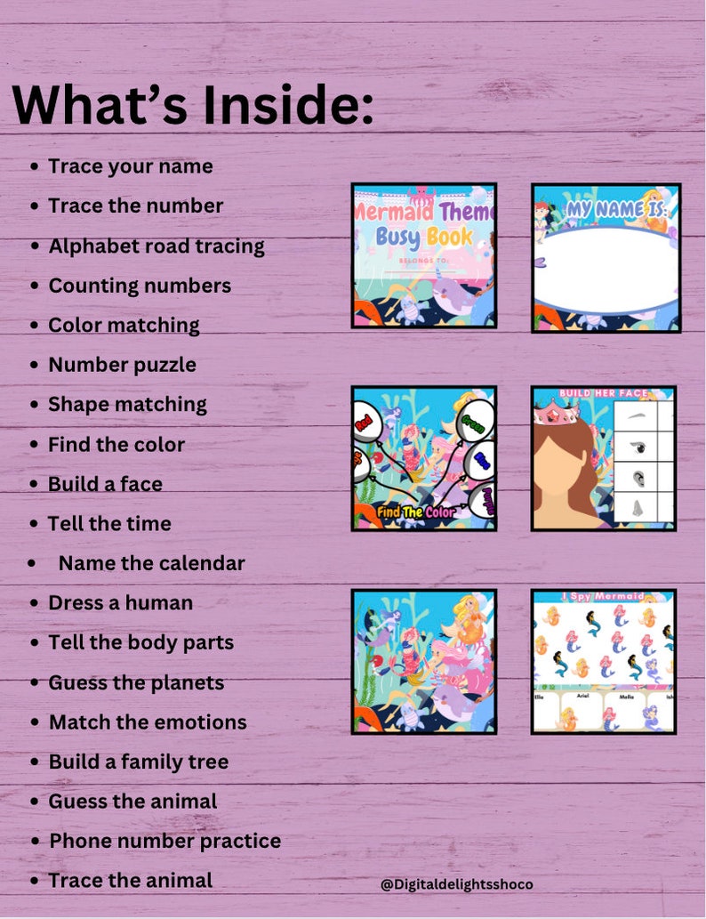 Educational Busy Book for Toddlers & Kids Canva Editable Busy Book ...