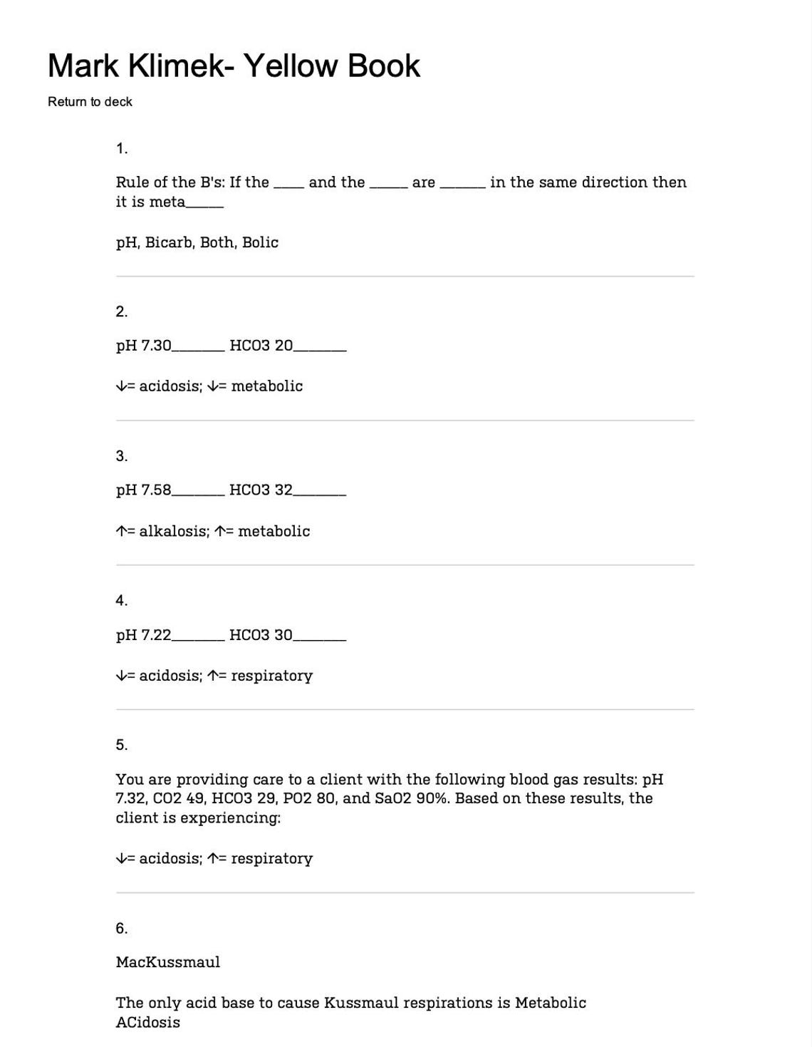 Mark Klimek (MARK K) Lectures 1-12 All Notes| Nursing Exam Prep Study ...