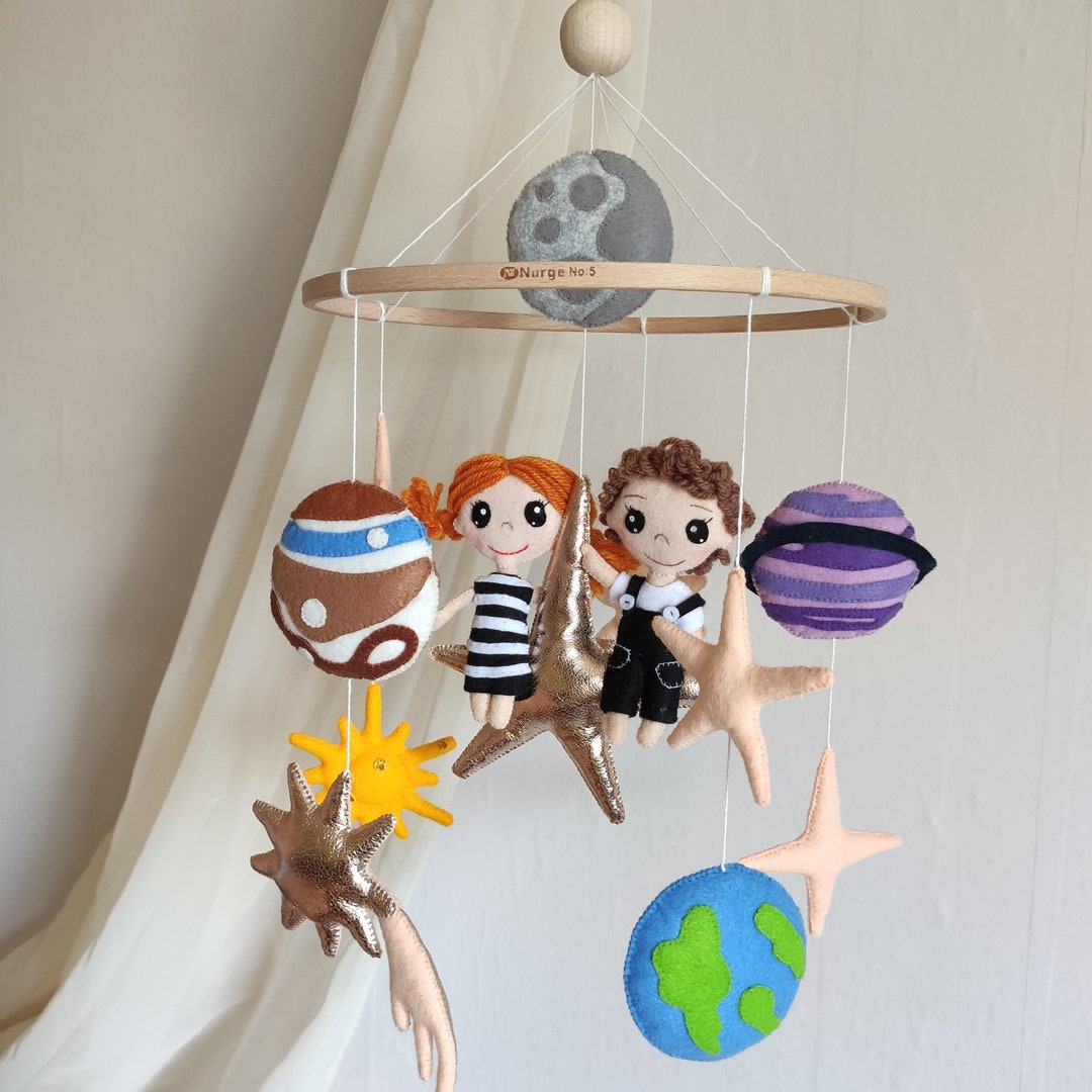 Baby Mobile Solar System Nursery Decor Solar System Crib Mobile Space ...