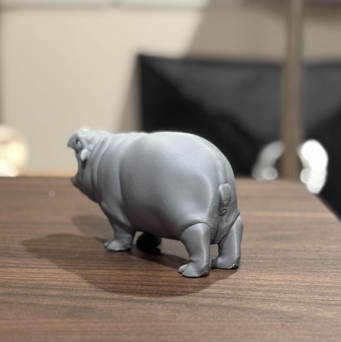 Desktop Moo Deng 3D Print (unpainted) - Etsy