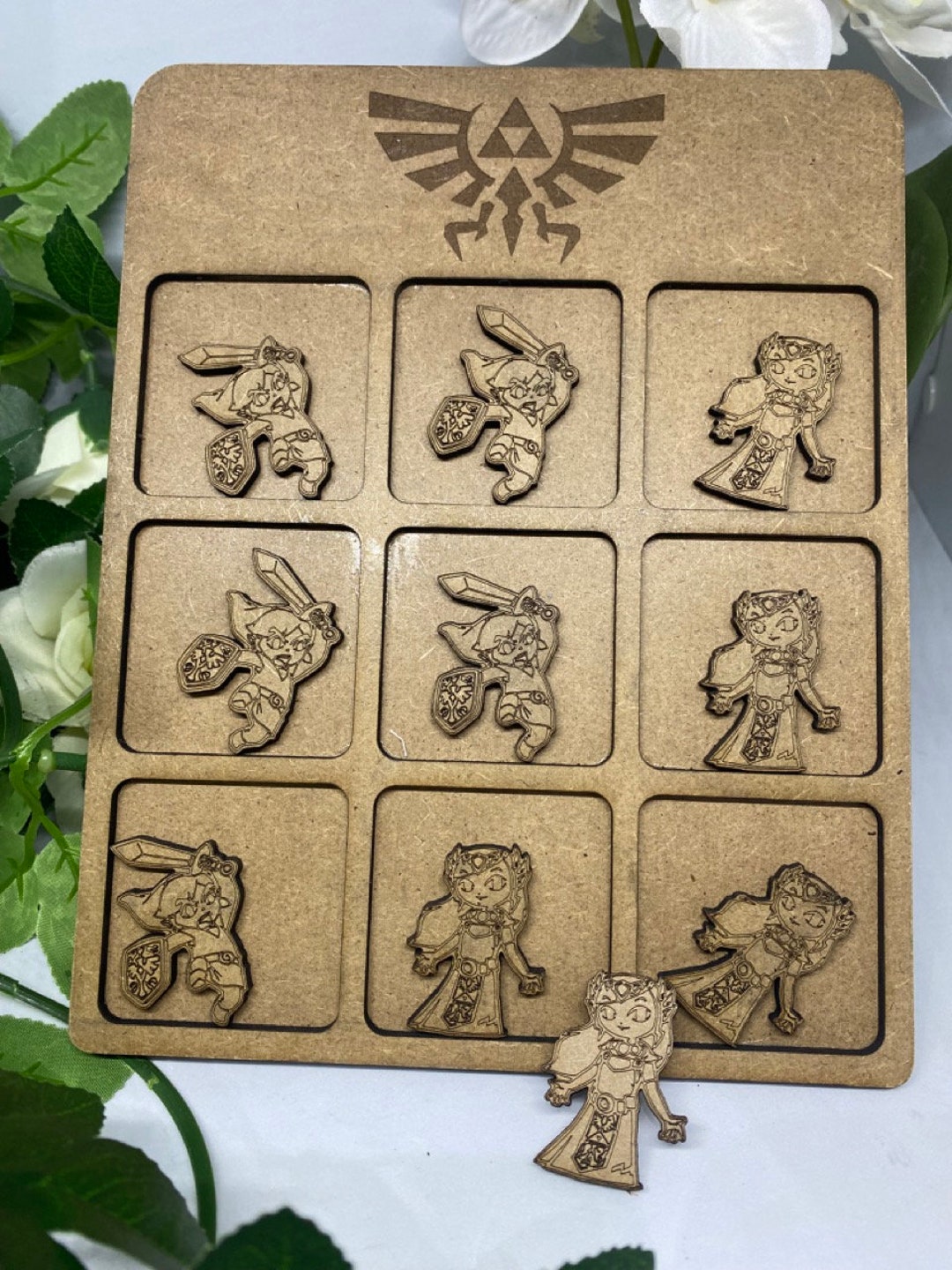 TIC TAC TOE the Legend of Zelda Wind Waker Edition, Laser File Svg - Etsy