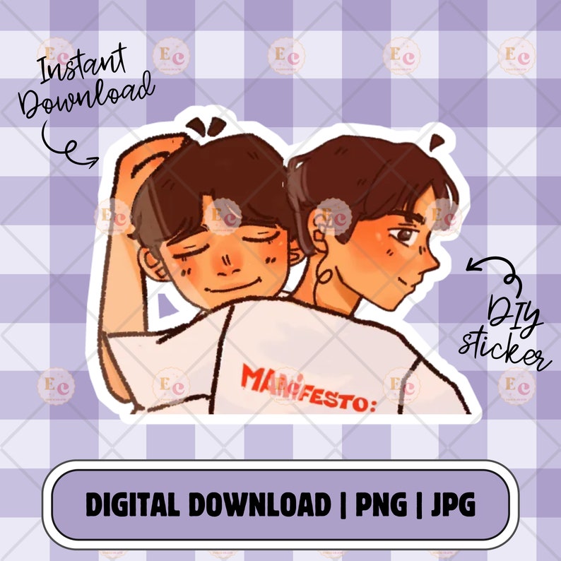 Kpop Enhypen Heeseung Sunoo Manifesto New York Artwork PNG JPG Instant ...