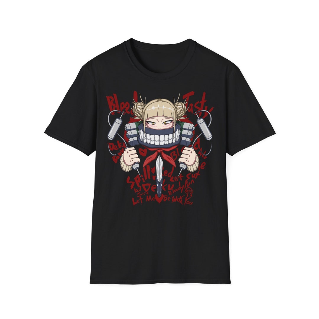 Toga My Hero T-shirt Villain Blood Power Action Squad T-shirt - Etsy