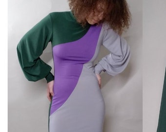 Ragged Sailor Trompe L' Oeil Knitted Print Mod Cowl Mini - Etsy