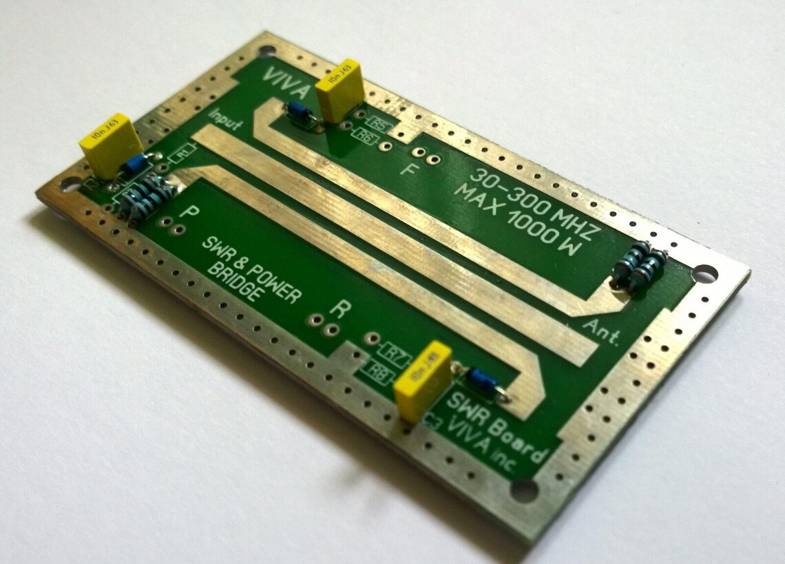 SWR Power Meter Rf Bridge Board VHF 50-300 Mhz up to 1000W Ldmos TUBE ...