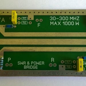 SWR Power Meter Rf Bridge Board VHF 50-300 Mhz up to 1000W Ldmos TUBE ...