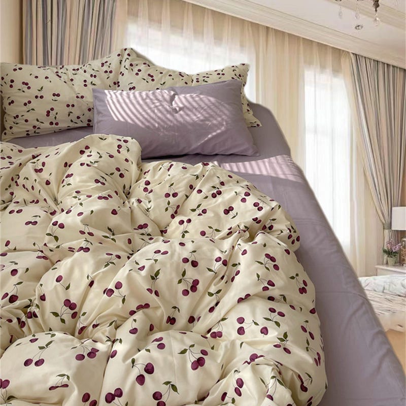 Cherries Bedding - Etsy Australia