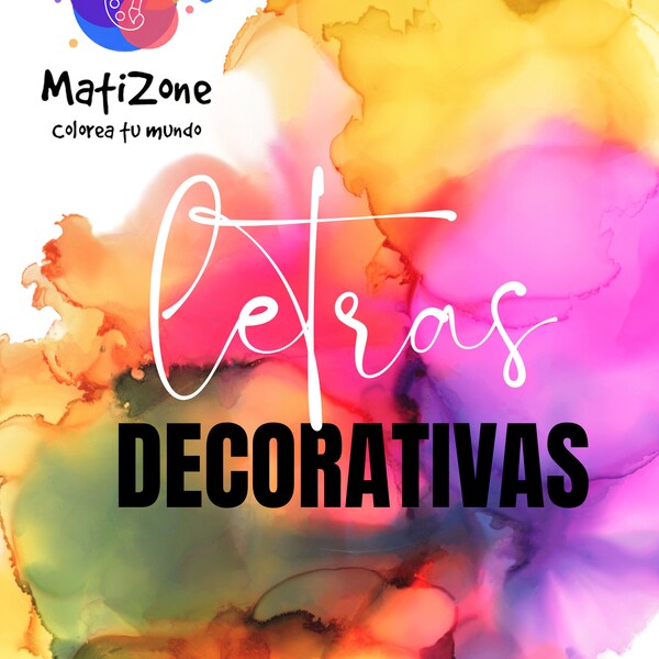 Letras decorativas - Etsy España