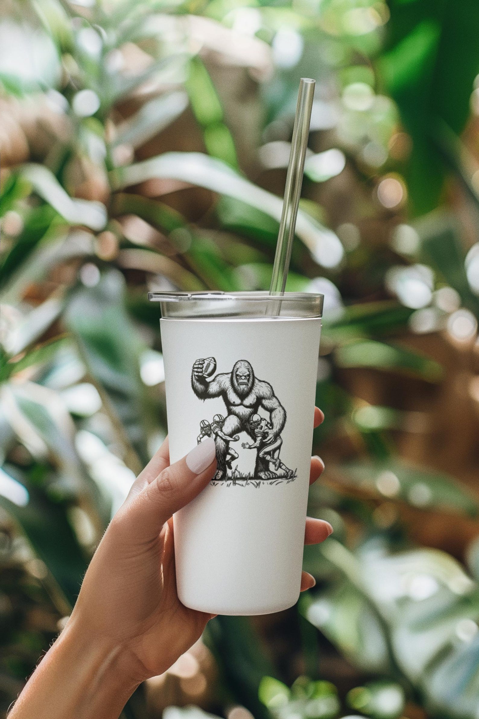 Sasquatch Sports EPS, SVG, PNG, Clipart Football Vector Design, Bigfoot ...