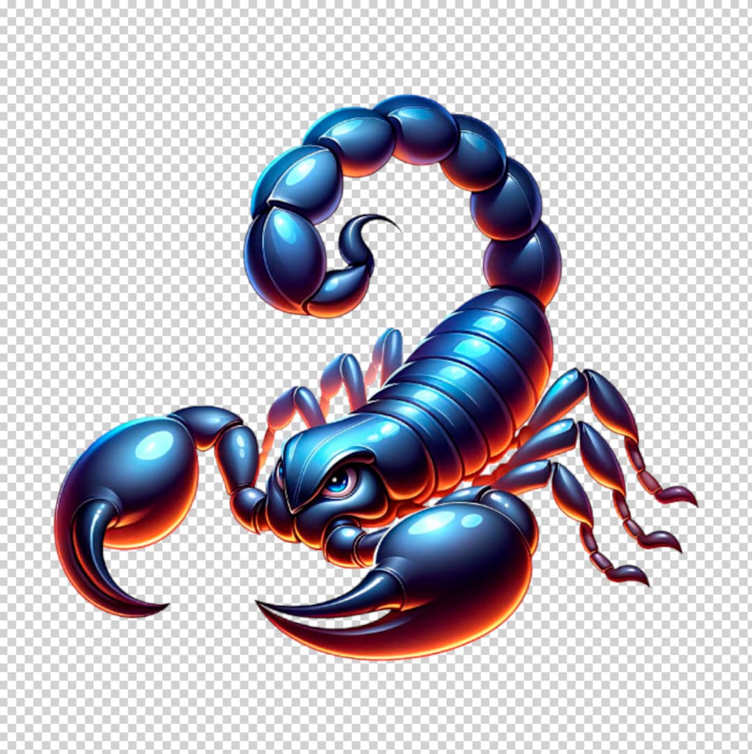 Scorpion Clipart, PNG, 300 DPI High Res Image, Scorpion_001 ...