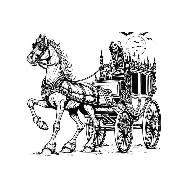 Hearse_003, AI, PNG, SVG Format Bundle, Hearse Clipart, Hearse Pictures ...