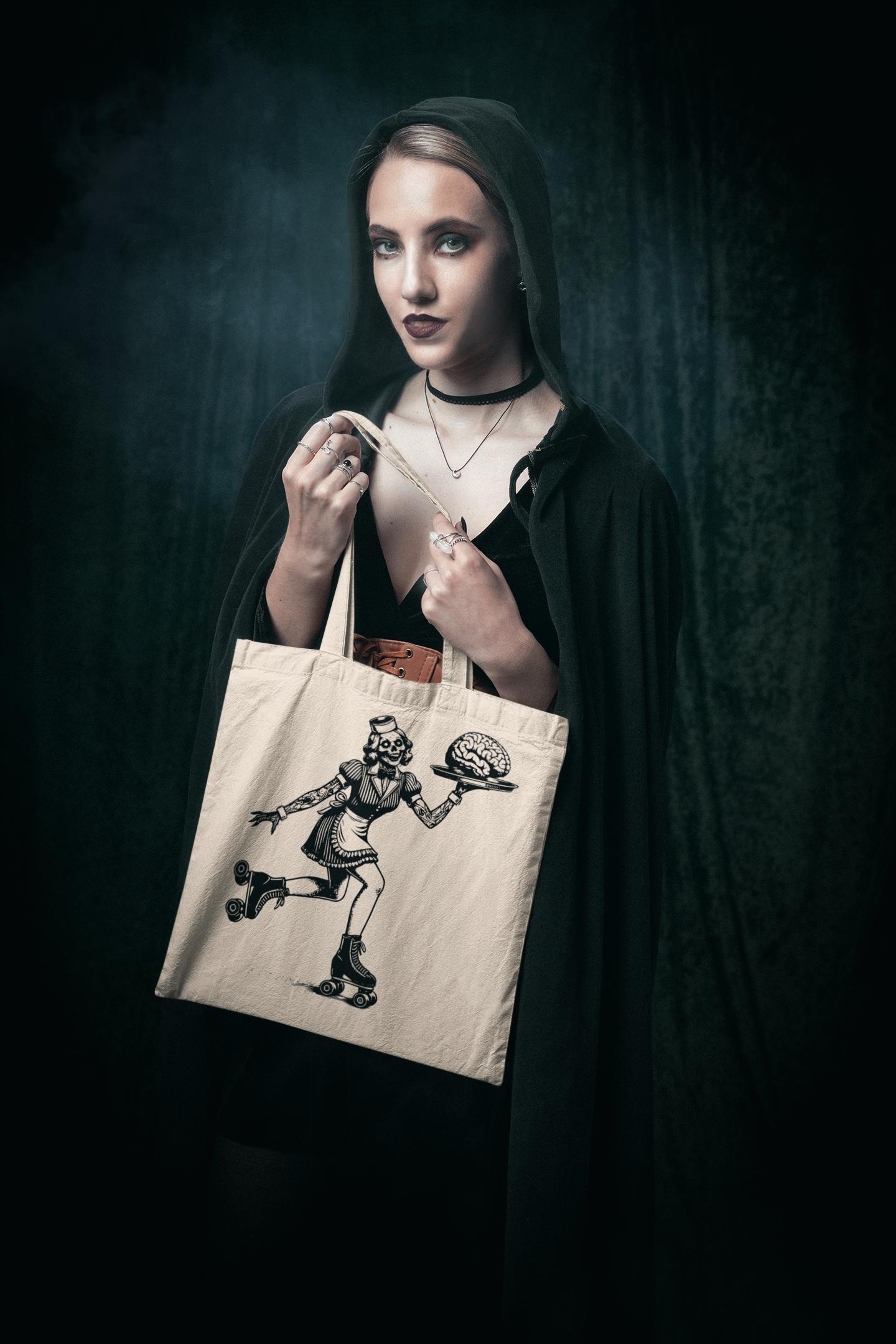 Ghoul Waitress Clipart: Spooky Diner Art (EPS, SVG, PNG) - Etsy