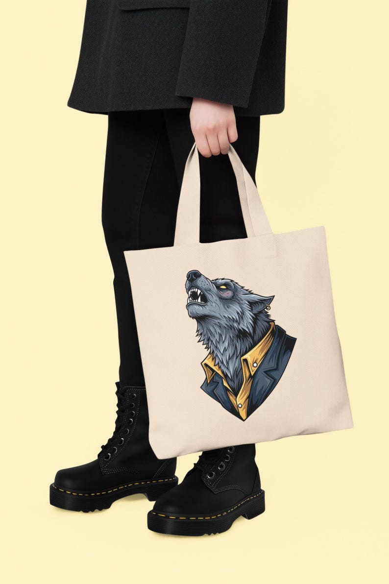 Chibi Howling Werewolf Head Shot EPS, SVG, PNG Clipart Bundle ...