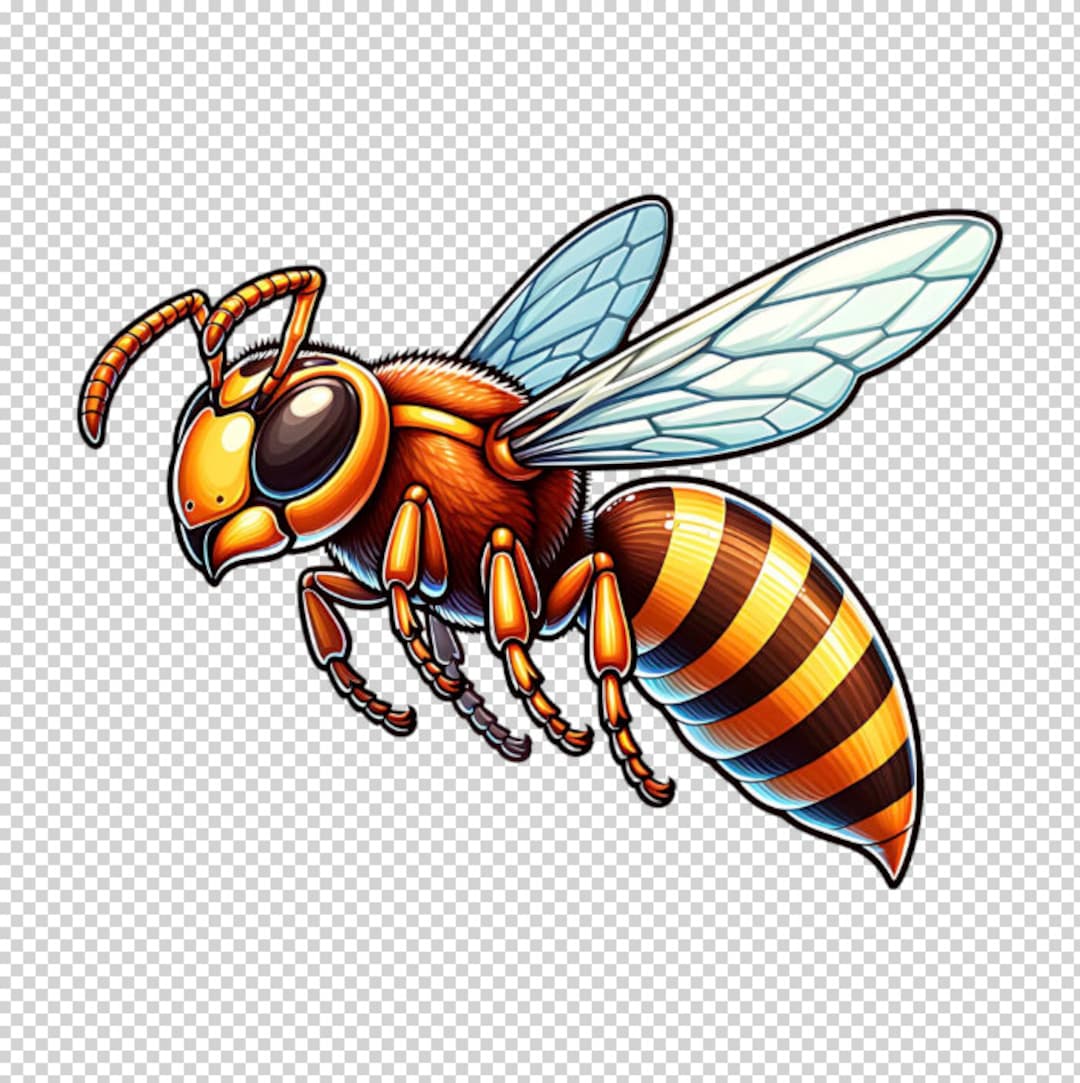 Killer Hornet Clipart, PNG, 300 DPI High Res Image, Killer Hornet_001 ...