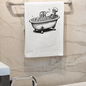 Vintage Skeleton Bubble Bath Clipart: Vector Illustration (digital ...