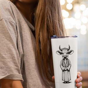 Whimsical Holy Cow EPS, SVG, PNG Clipart Set - Instant Download, Vector ...