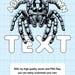 Jumping Spider Vector Clipart Set: Original Illustration (digital ...