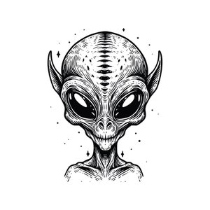 Alien Invasion EPS, SVG, PNG, Clipart Fun Alien Bursting Out of Turkey ...