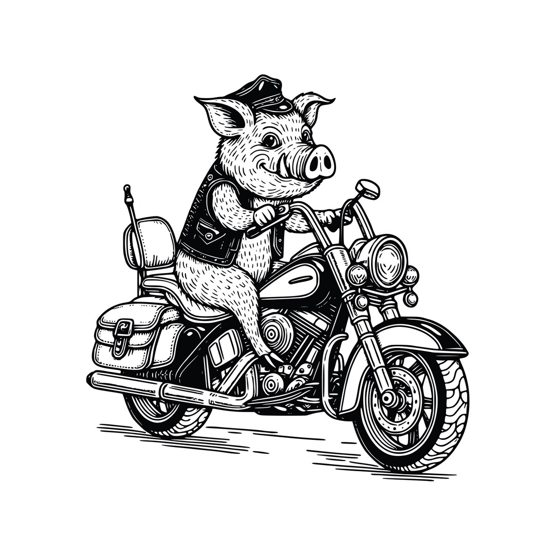 Hog Clipart, AI, PNG, SVG Format Bundle, Hog_001, Vector Images for ...