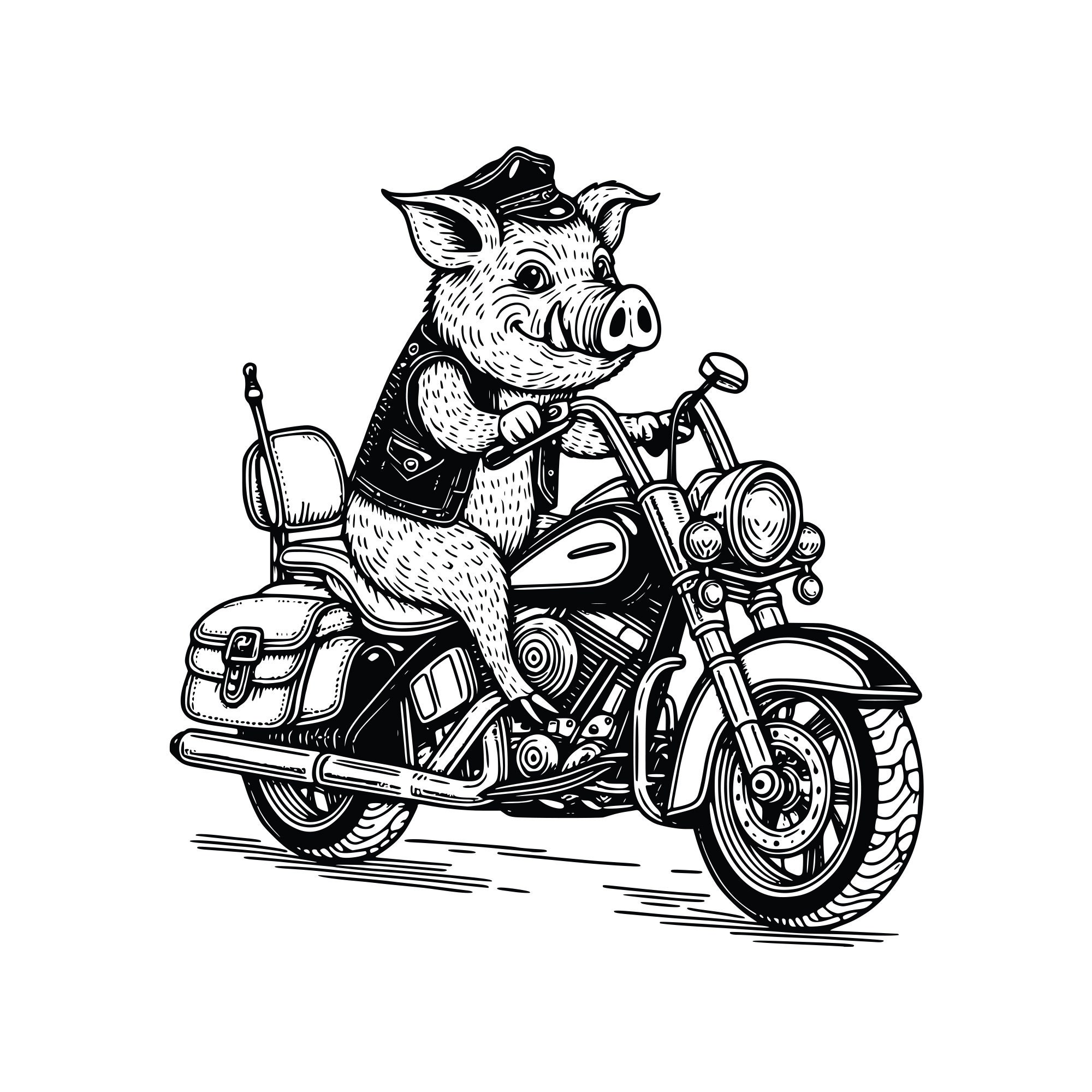 Hog Clipart, AI, PNG, SVG Format Bundle, Hog_001, Vector Images for ...