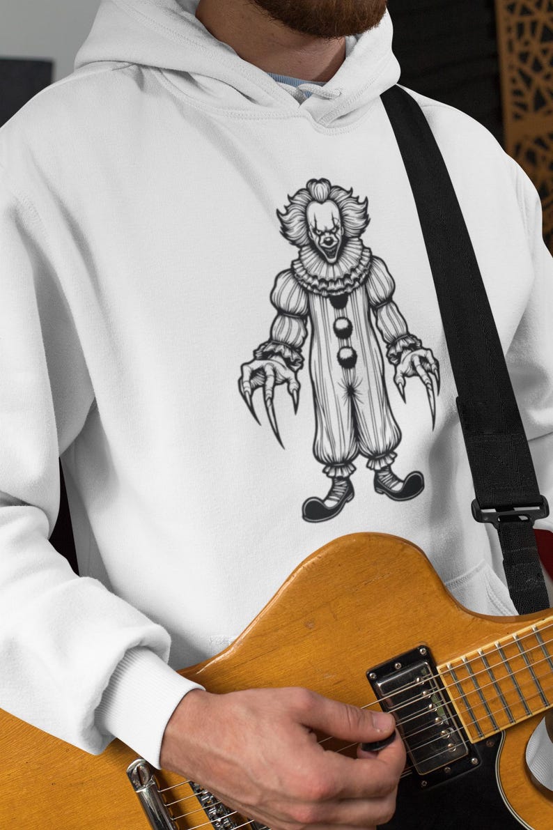 Killer Clown, AI, PNG, SVG Format Clipart Bundle, Original Vector ...