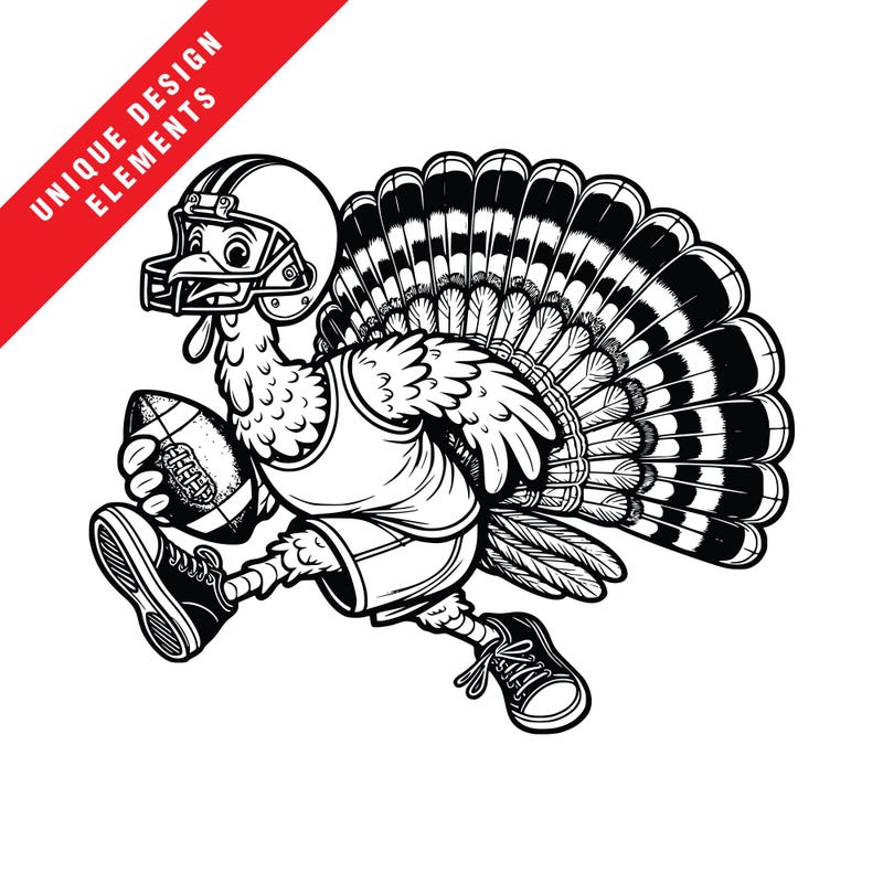 Turkey Football - Etsy