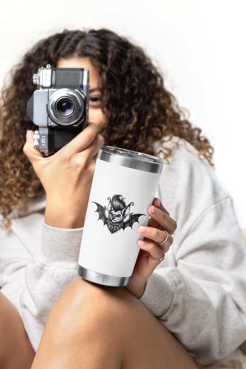 Gothic Flying Punk Bat EPS, SVG, PNG, Vector Digital Art, Instant ...