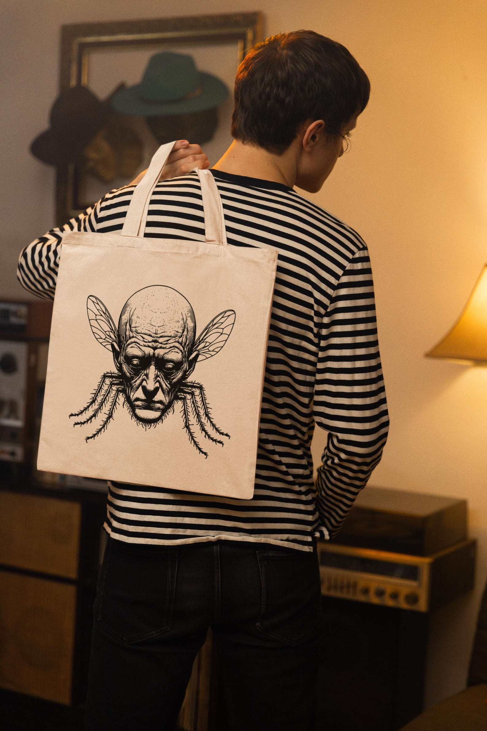 Creepy House Fly With Human Head EPS, SVG, PNG Clipart Bundle ...