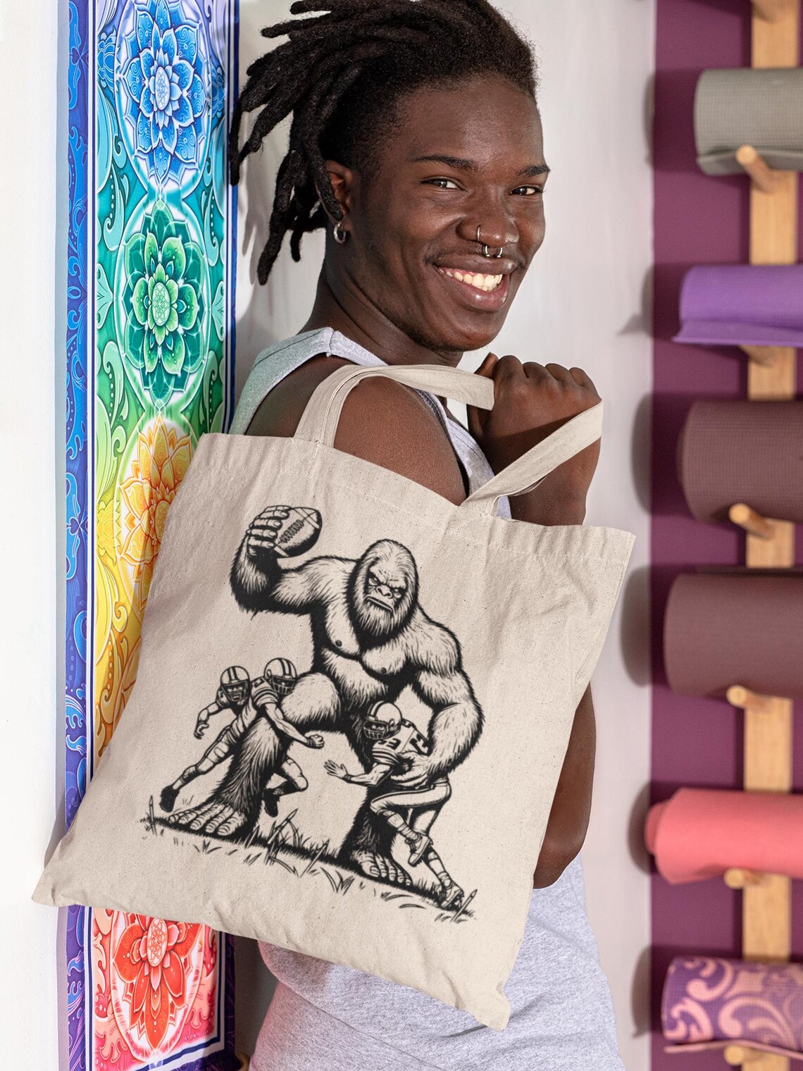 Sasquatch Sports EPS, SVG, PNG, Clipart - Football Vector Design ...