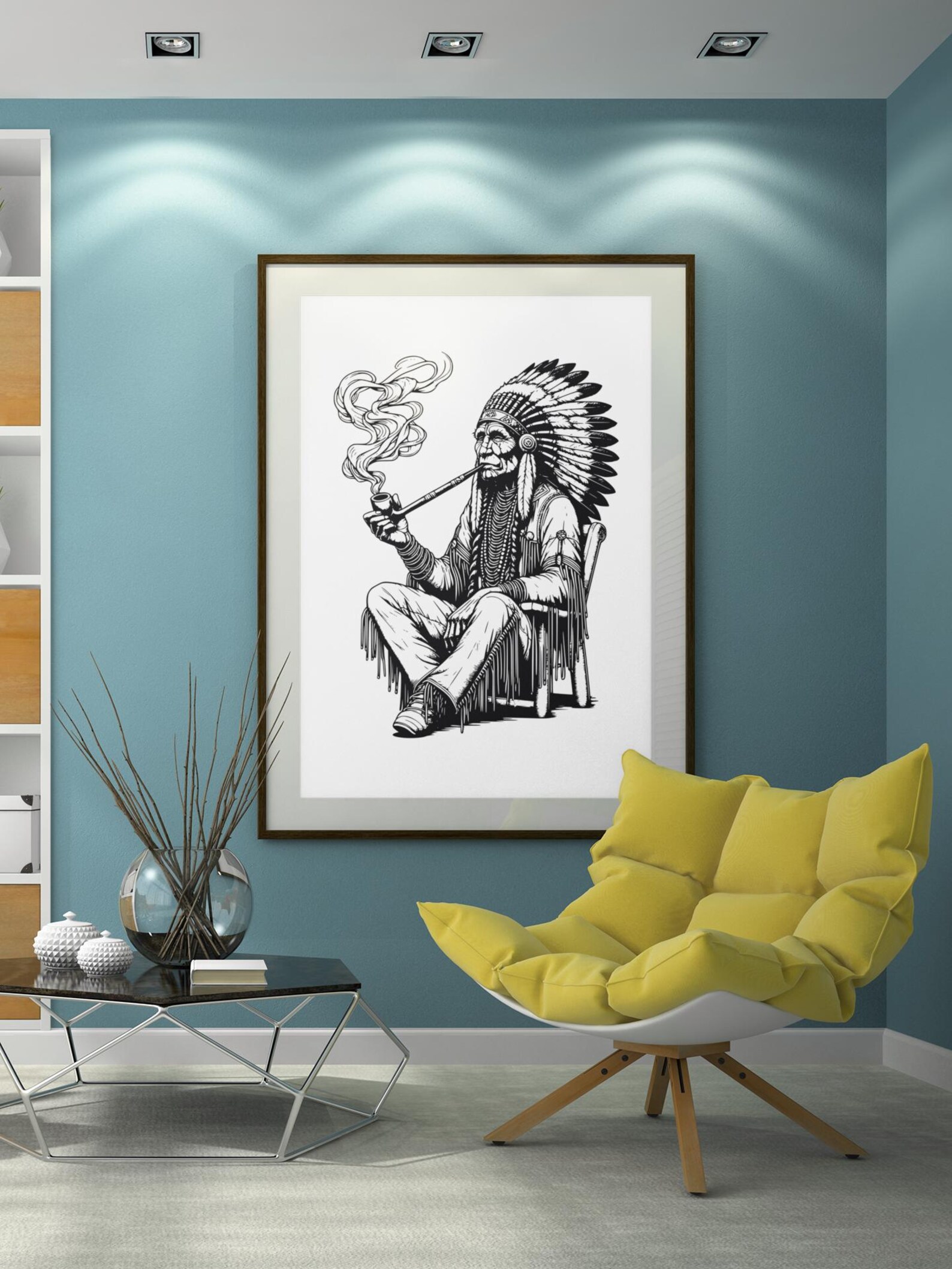 Tribal Smoking Peace Pipe Clipart SVG, EPS, PNG, Original Vector ...