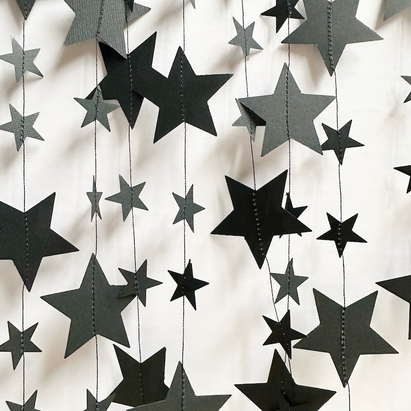 Black Garland - Etsy