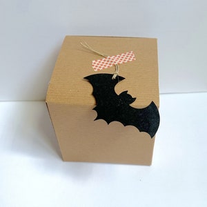 Bat Gift Tags, Halloween, Set of 15, Cute Faces, Black, Spooktacular ...
