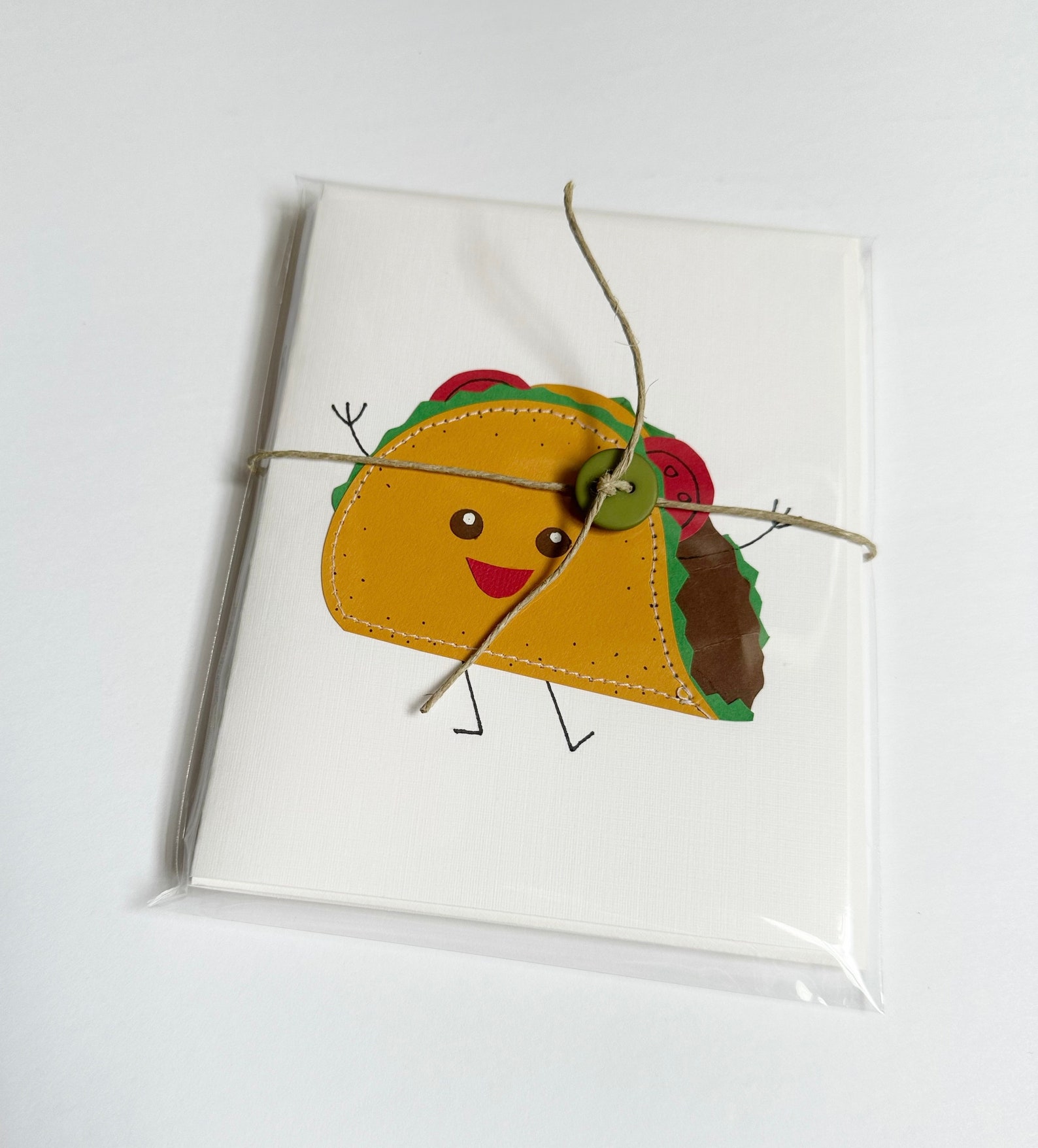 Handmade Taco Tuesday Card Set: Kawaii Fiesta Cards - Etsy
