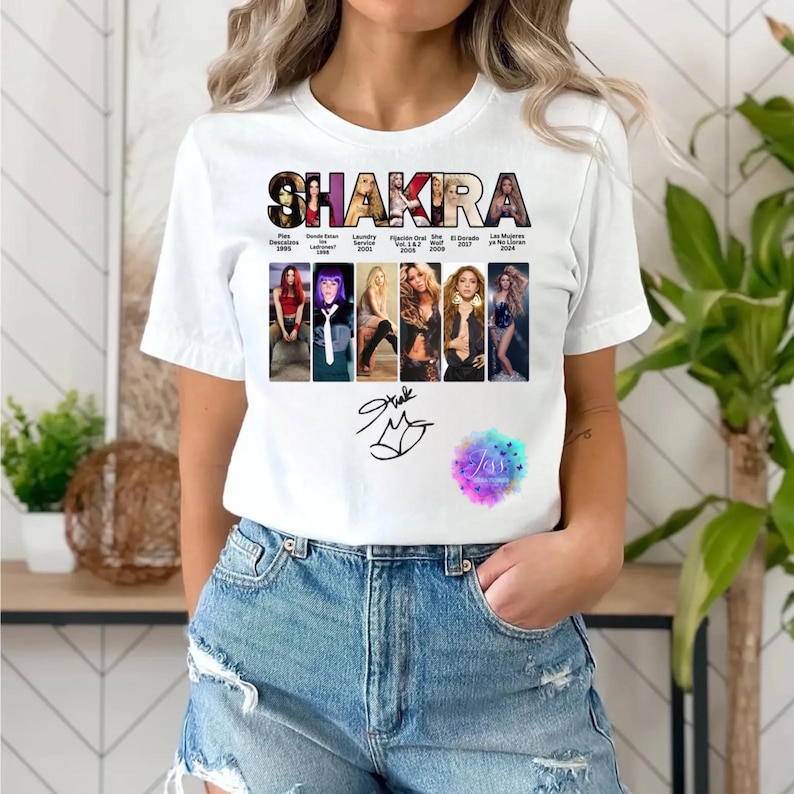 SHAKIRA Album Png - Etsy