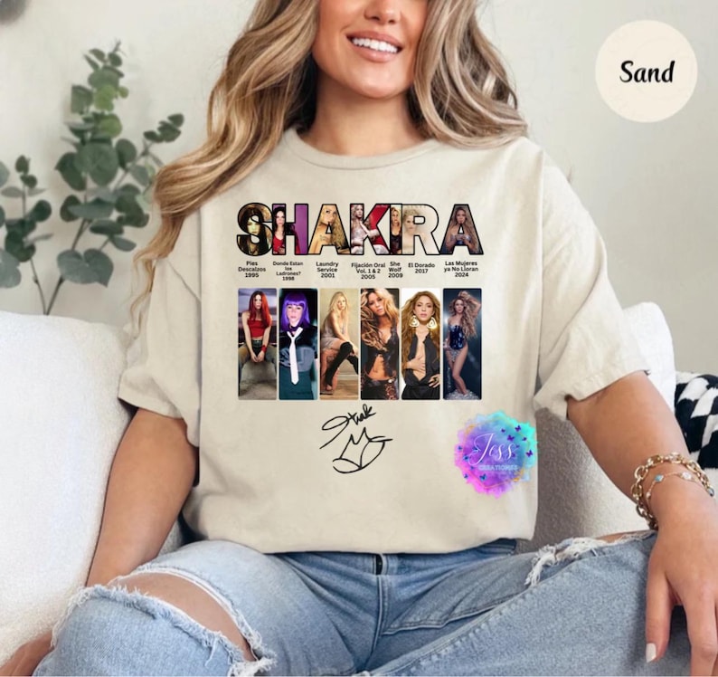 SHAKIRA Album Png - Etsy