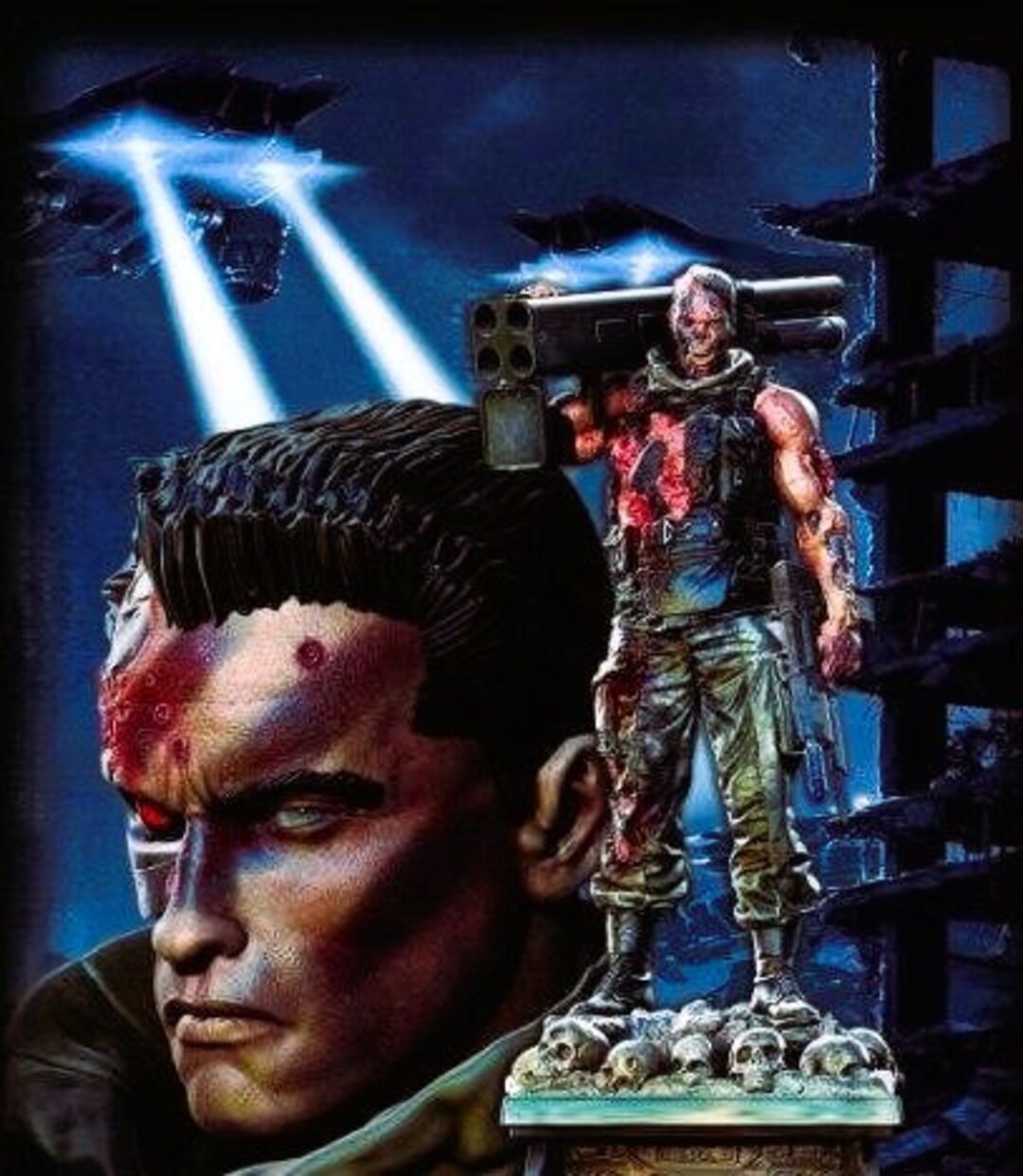 Terminator, 3d File, Printing File, Stl, Figure, Diorama, Statue, 3d ...