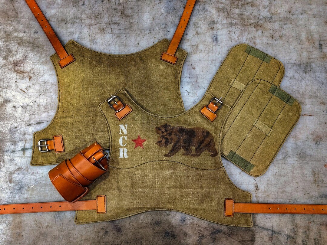 Fallout NCR Vest Cosplay (CANVAS) - Etsy UK